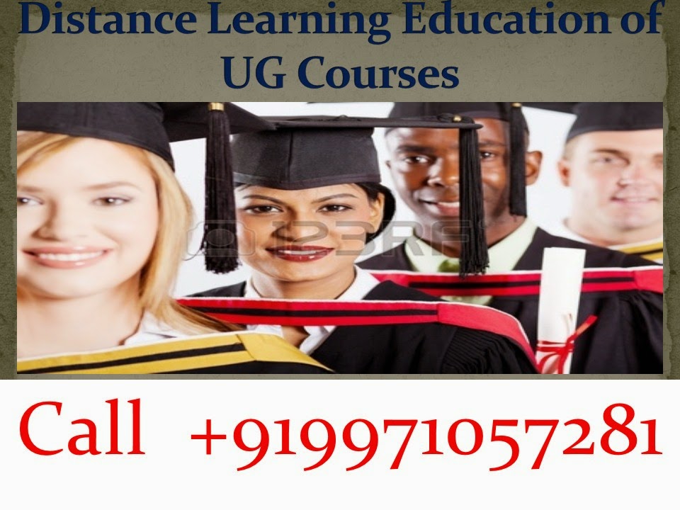 9971057281|UG Distance Learning Courses: All about UG Distance ...