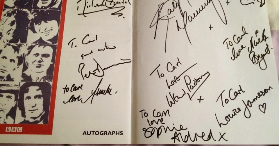 Celebrity Signings: Doctor Who Autograph collection
