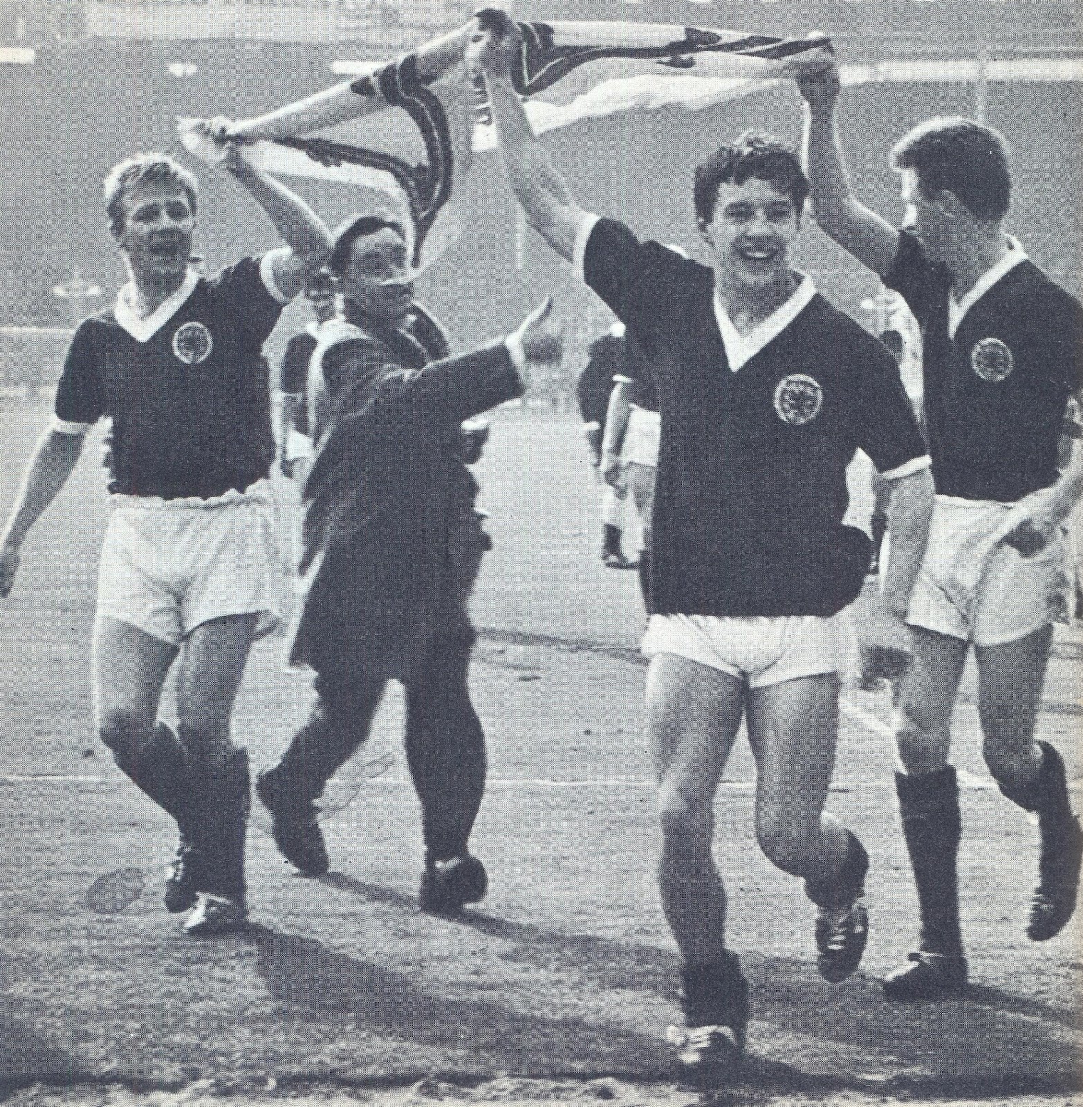 Old Scottish Football: England v Scotland 1963 Wembley