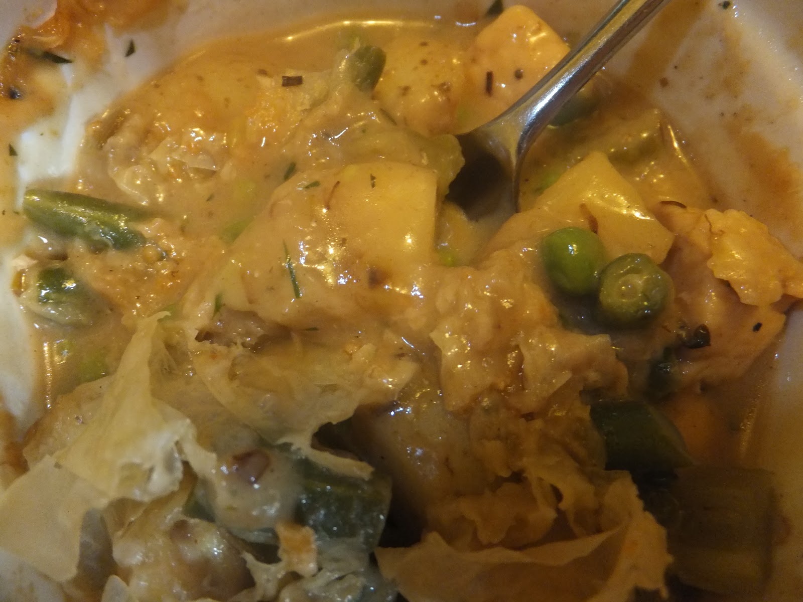 Cooked And Booked Chicken Pot Pie With Phyllo Crust