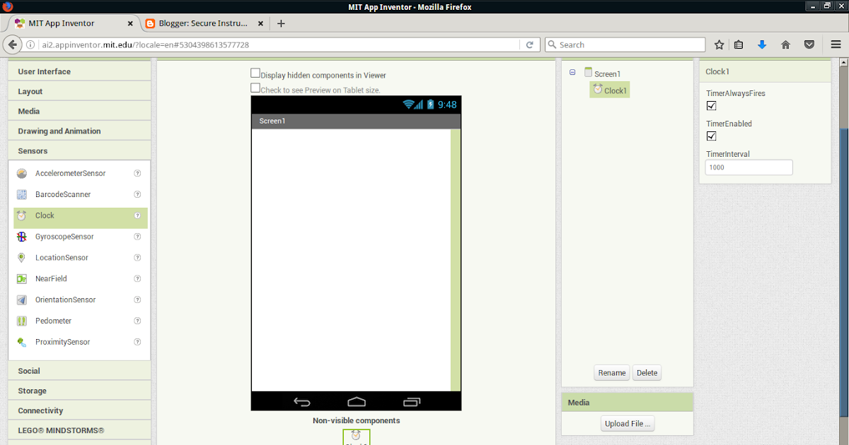 Delay Procedure APP Inventor - Secure Instrument
