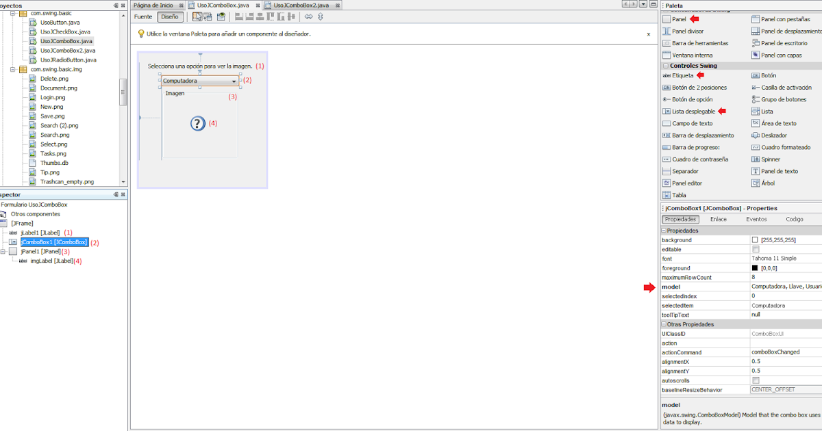 Cursos Y Tutoriales Prácticos De Programación En Java Uso Básico De Elementos Swing Con