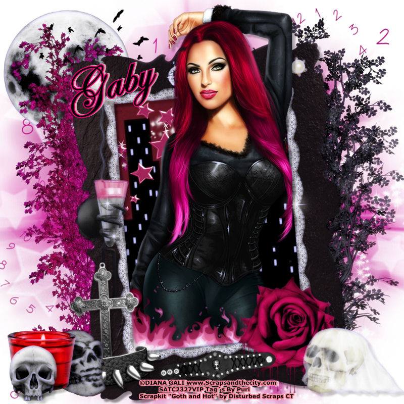 Disturbed PSP tutorials: PTU Tutorial and tag: Goth and Hot