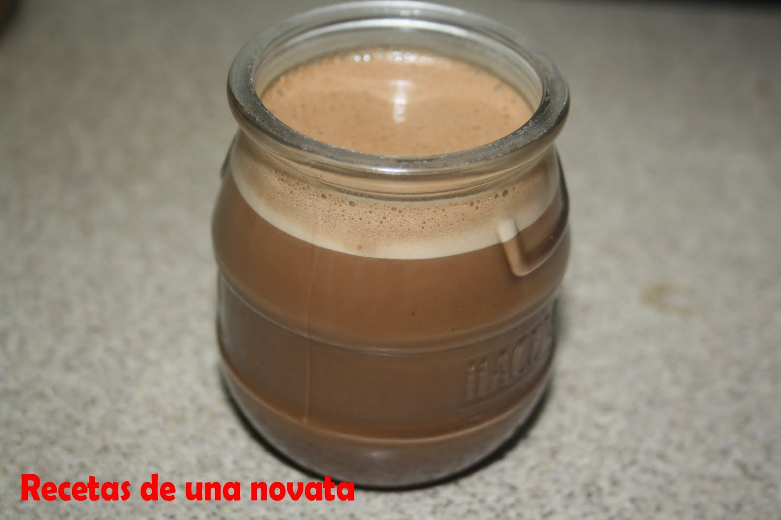 Recetas de una novata: YOGURT DE CHOCOLATE EN THERMOMIX