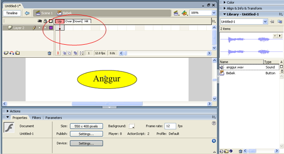 Menambahkan Efek Suara Pada Button di Flash ~ Komang Anom's Blog
