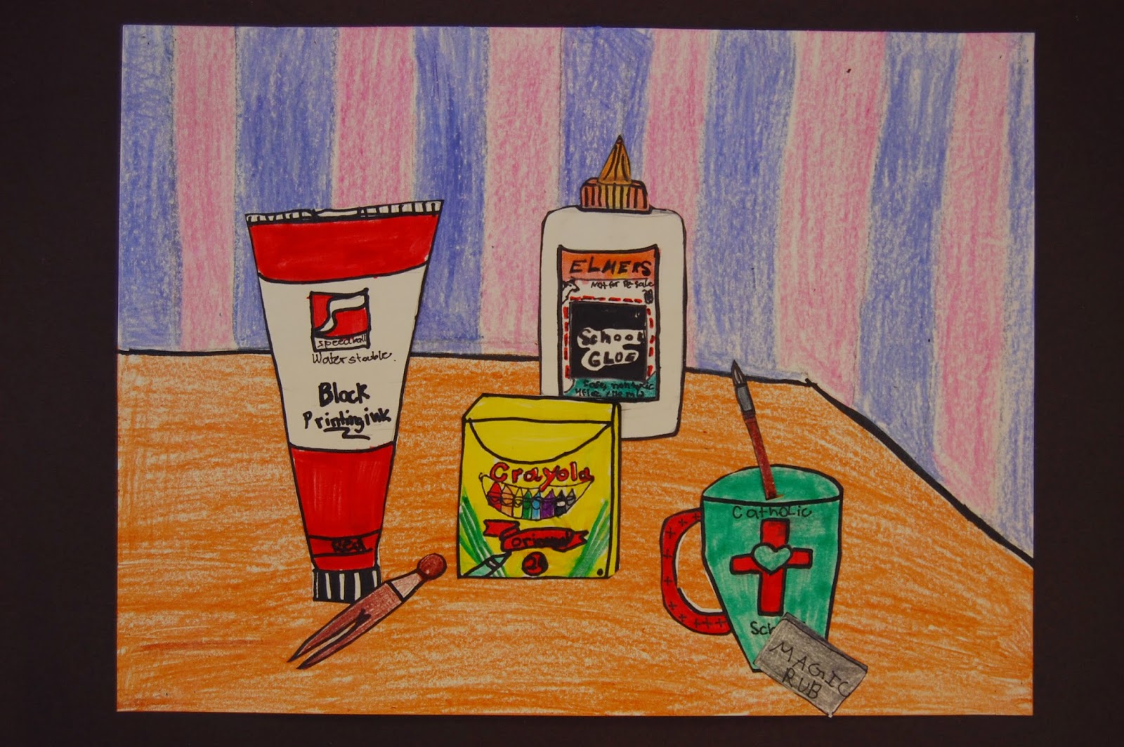 super happy art class: Fourth Grade Still Life