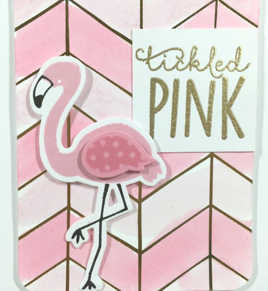 Courtney Lane Designs: Tickled Pink Flamingo Card