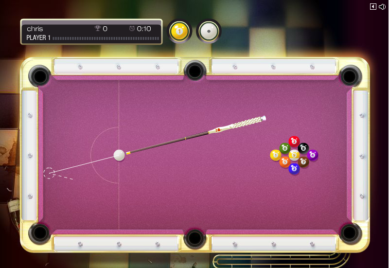pool games: deluxe pool (1 player or 2 players) | golgs FUN GAMES