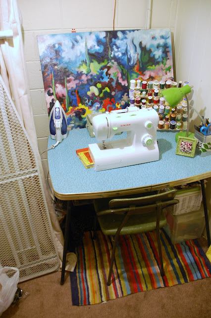Thar She Sews!: A sewing nook makeover