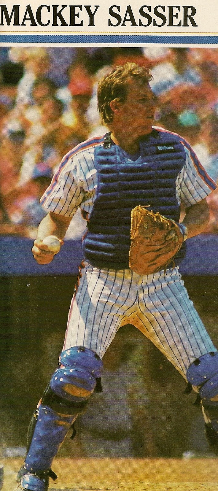 Mackey Sasser: Late 1980's -1990's Mets Catcher (1988-1992)