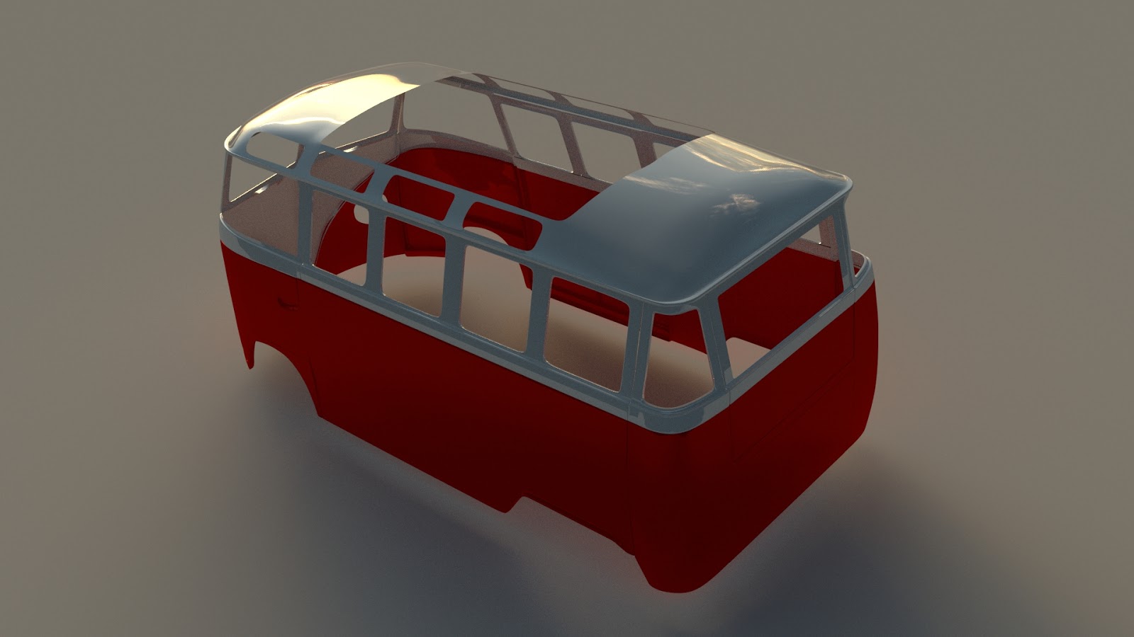 The Tinkers Workshop: Blender 3D VW Bus Project Part 2