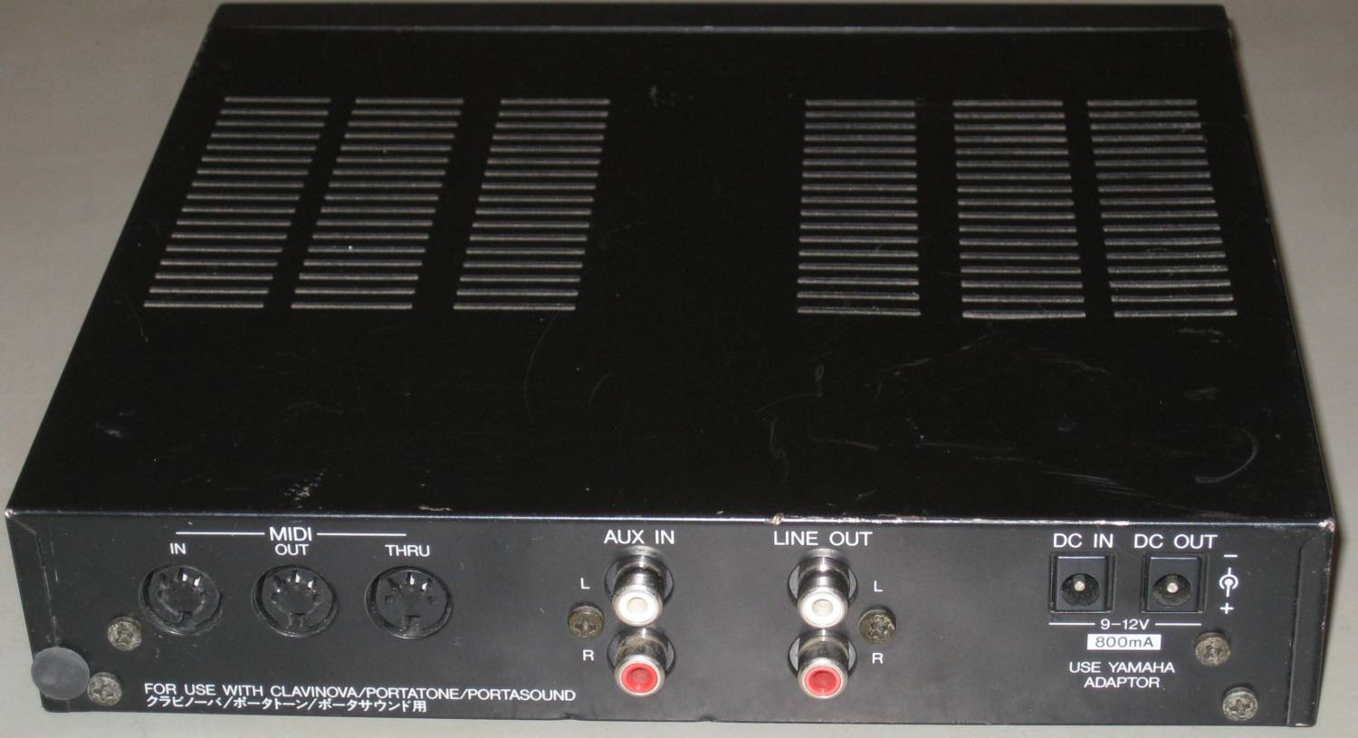 Infrequent Sound [sex.tex] technology: Yamaha AWM Sound Expander EMT-10