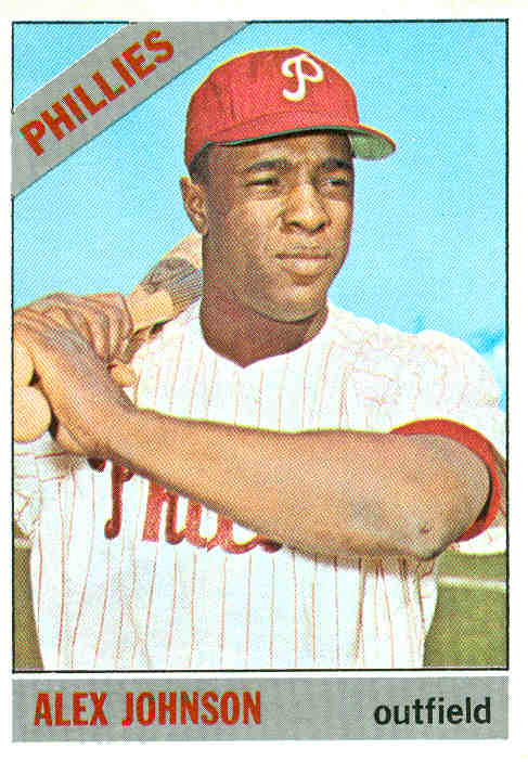 1966 Topps Baseball: Alex Johnson (#104)