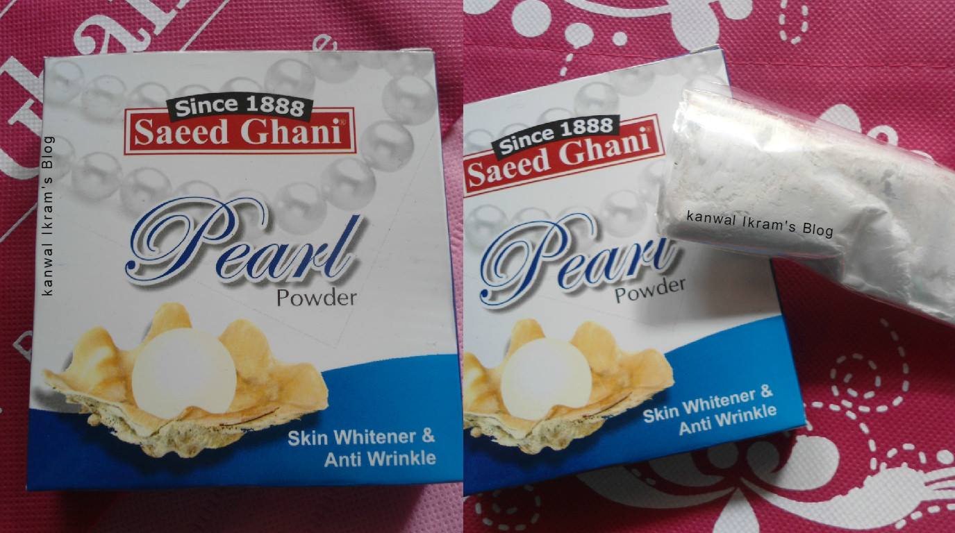 Kanwal Ikram's Blog: Saeed Ghani Skin Care Product-[Review]