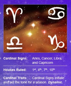 PERFECT ASTROLOGY WORLD: CARDINAL SIGNS