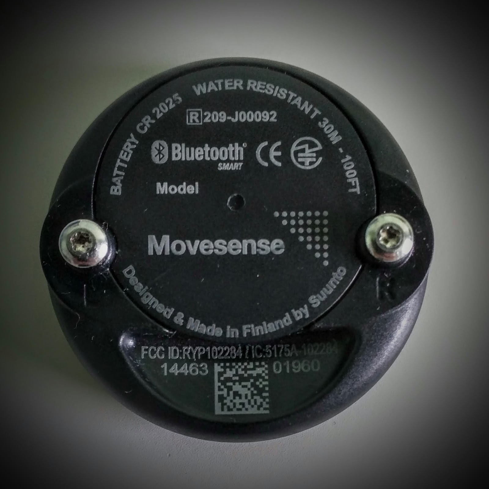 Deporte por Vida: Cómo cambiar pila del sensor Movesense Bluetooth