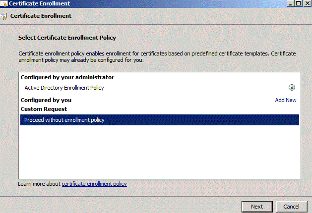 If You Experience Something Like ...: How to request SAN certificate ...