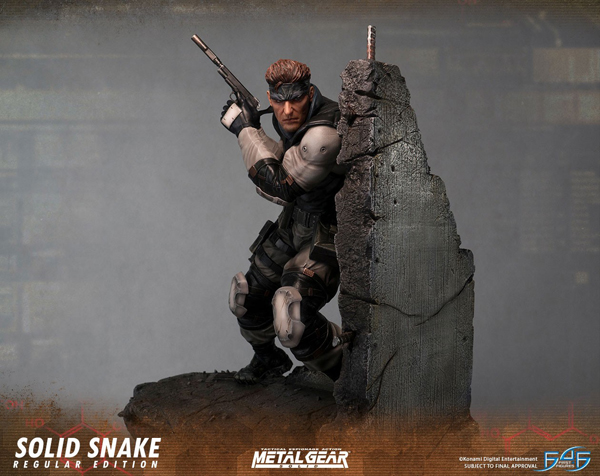 Metal Gear Solid - Solid Snake statue (First 4 Figures)