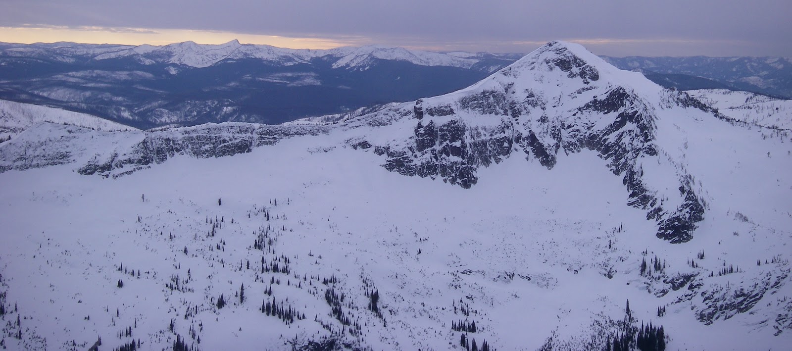 MT Adventures: Sky Pilot, north face, where's the snow?