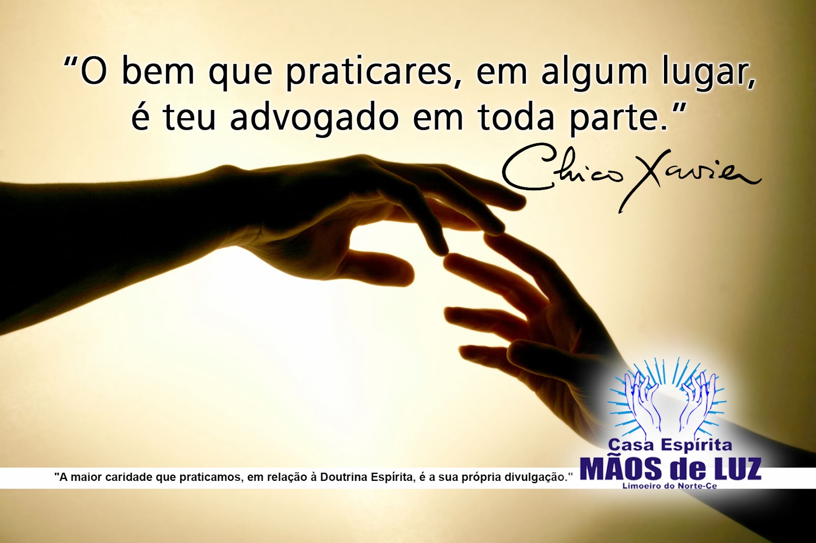 Uma Vida e Dois Mundos: Oração da Caridade!