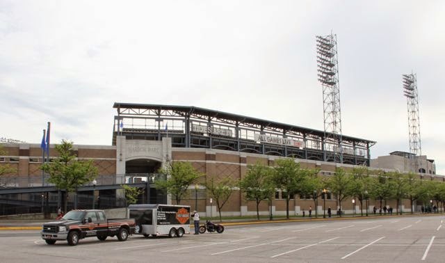 BASEBALL DMV: May 2, 2014, Harbor Park (Norfolk VA). Norfolk Tides vs ...