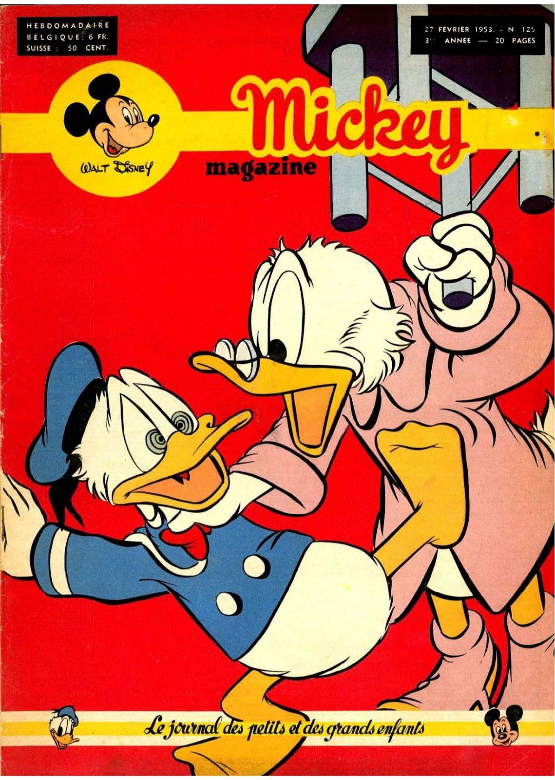 Le journal de Mickey: Mickey magazine 125