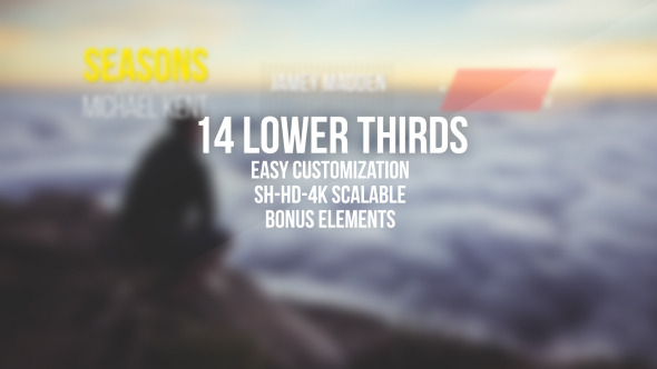 SIMPLE CLEAN LOWER THIRDS - AFTER EFFECTS TEMPLATES (VIDEOHIVE) | Share ...