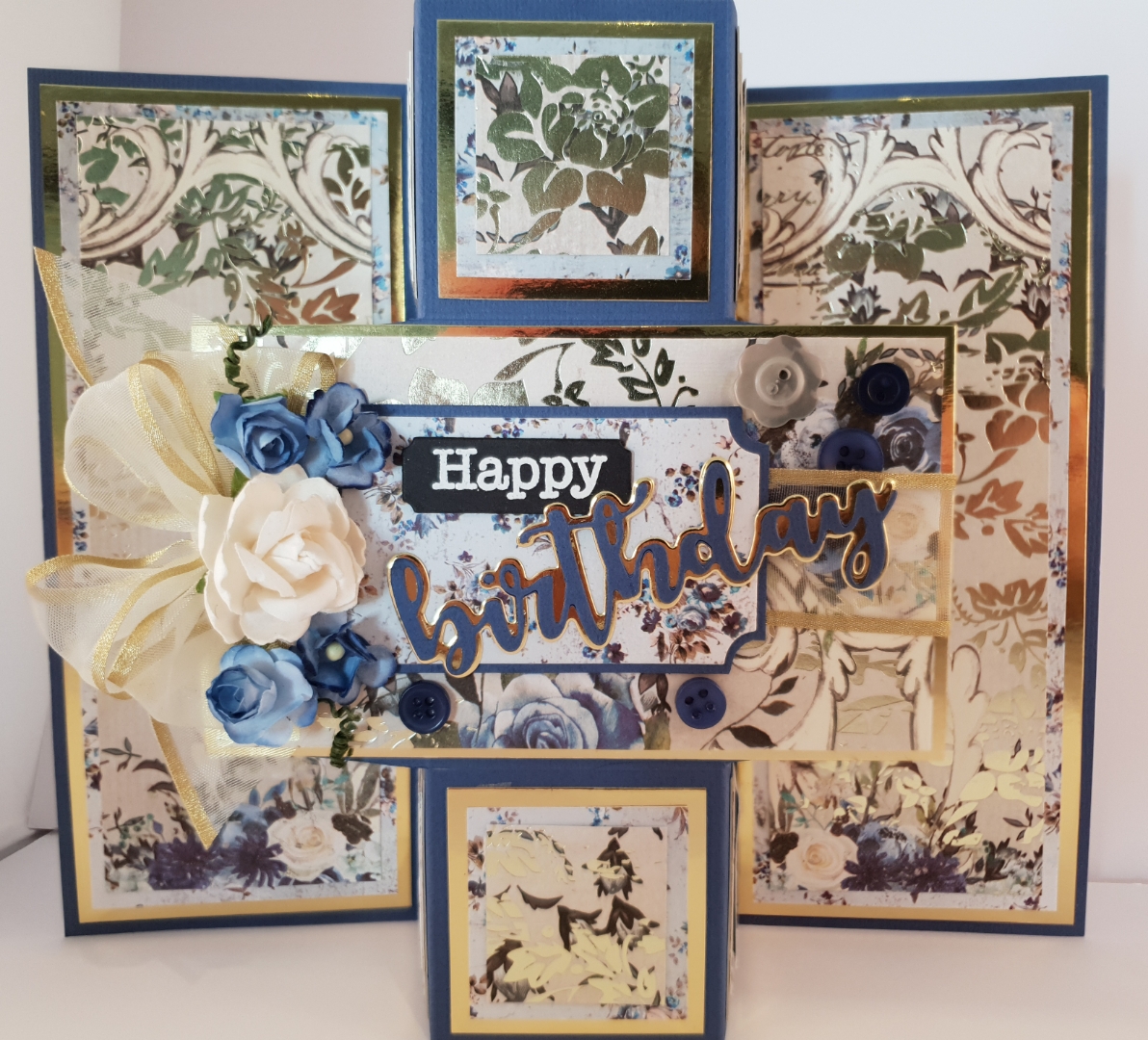 Triple Fold Card@Create on Ormond | Cards by Kristina