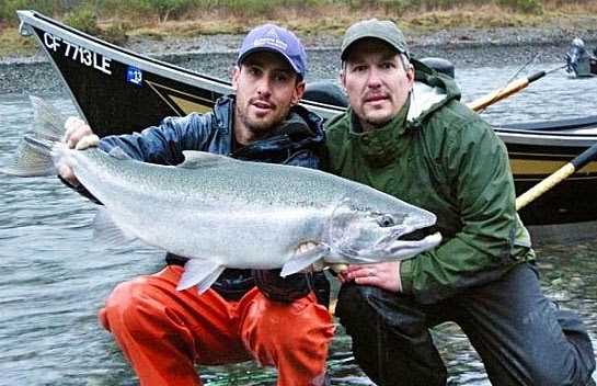 Save Our Chetco River: Chetco River, 20 pound steelhead caught and released