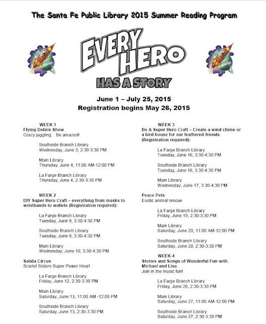 Icarus... the Santa Fe Public Library Blog: The Santa Fe Public Library 2015 Summer Reading ...