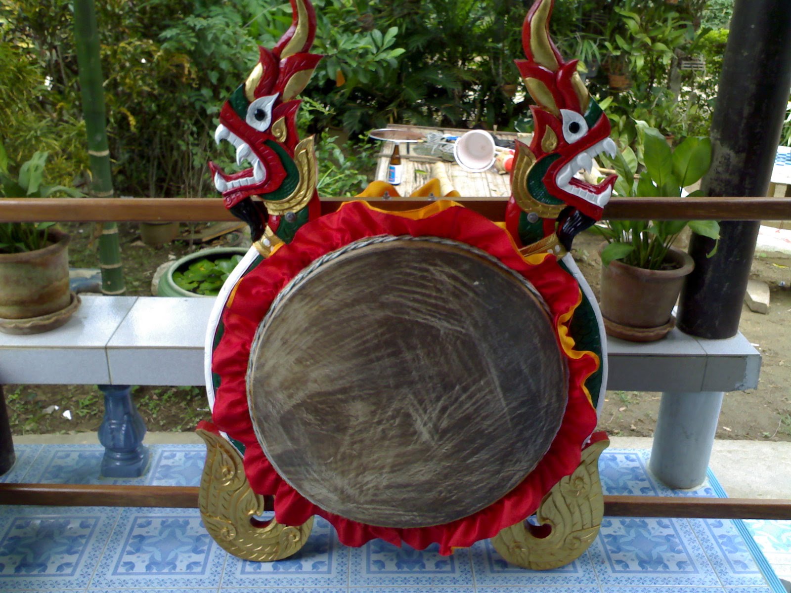 ของโบราณ: Klong Sabadchai Drum Photos : Thailand : กลองสะบัดชัย