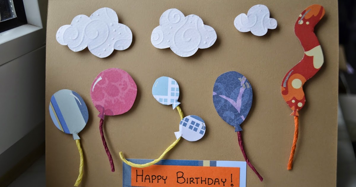 Balloon Birthday Card ~ Stuff and Spice