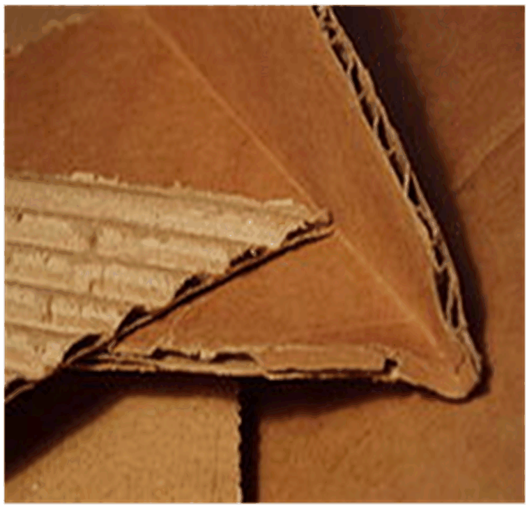Chemical Chase Impressions: Corrugated fiber board