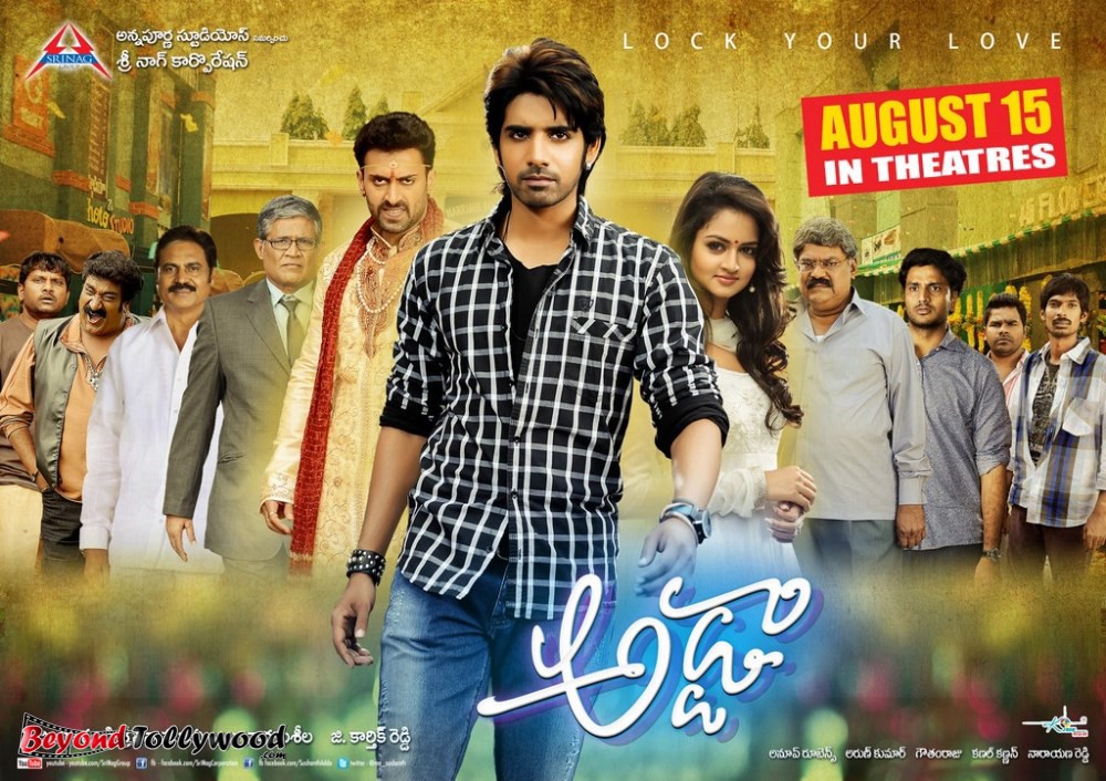 image galaxy: Sushanth - Adda Movie Release Wallpapers