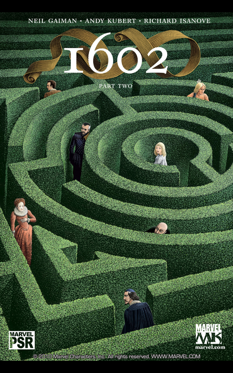 Crenshaw's Books & Decks: Marvel 1602 by Neil Gaiman, Andy Kubert ...