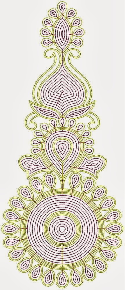 EmbDesignTube: Special Kali Designs Collection For Navratri Wear Dresses