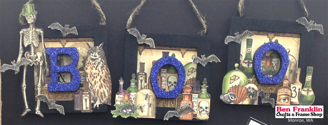 Ben Franklin Crafts and Frame Shop, Monroe, WA: Halloween Crafts made ...