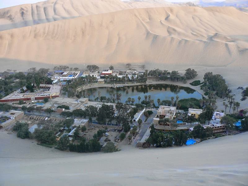 Huacachina Oasis in Peru