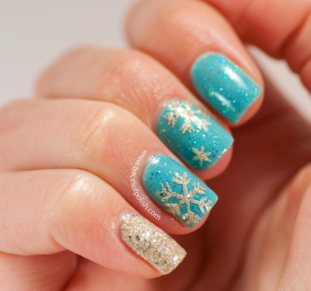 Snowy nails - May contain traces of polish