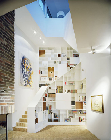 Emerald + Aubergine: Mezzanine Libraries - A lofty idea!