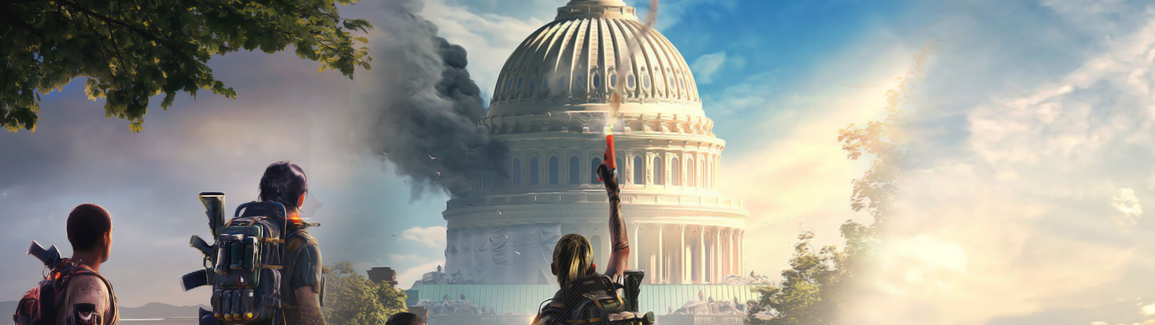 The Division 2, Agents, White House, 4K, #4 Wallpaper iPhone Phone