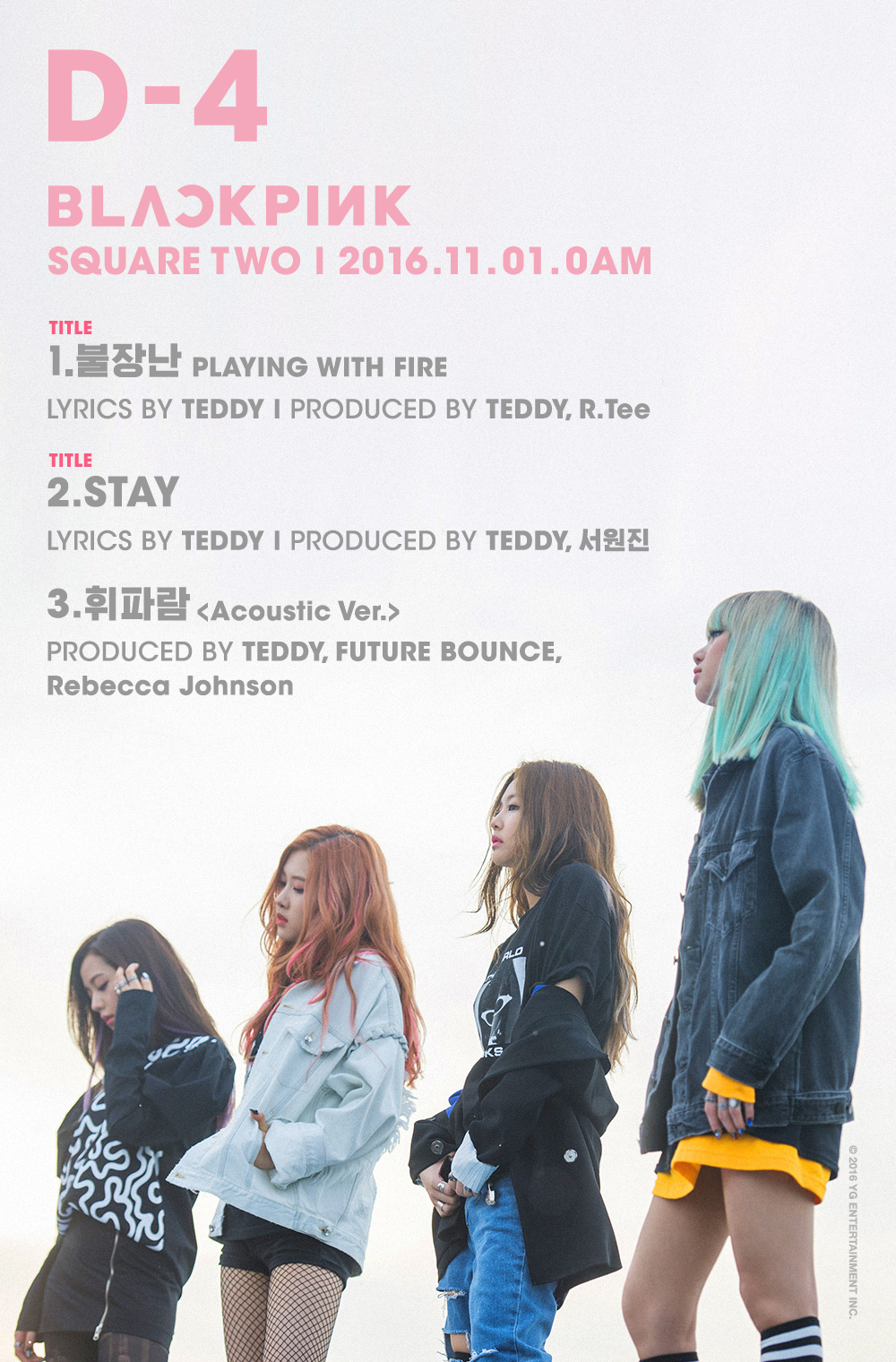 YG Announced “Title tracks of BLACKPINK’s ‘SQUARE TWO’ are both made by ...