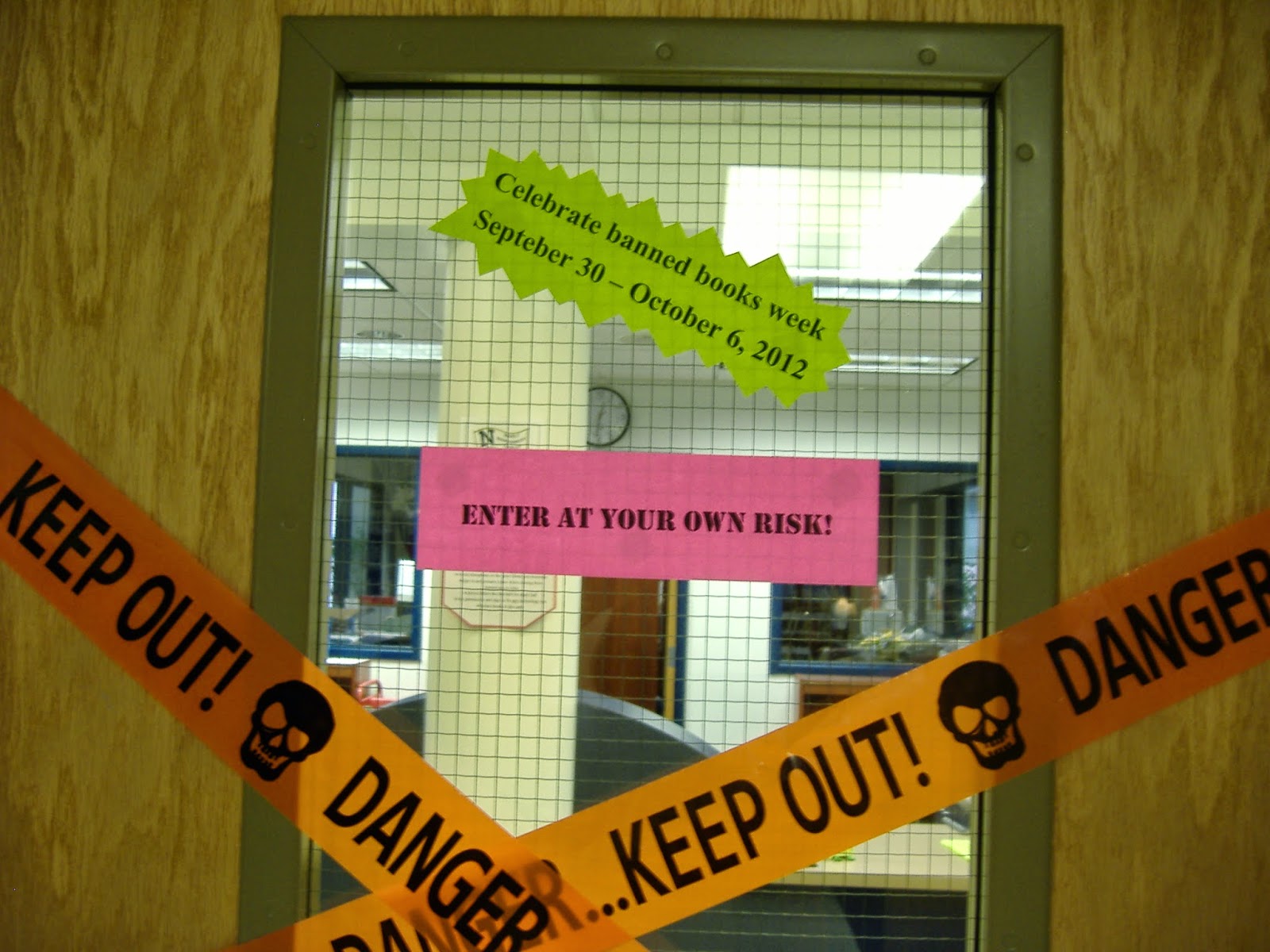 PA School Librarian: Library Displays: Banned Books Week