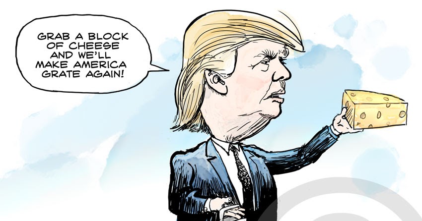 The Dancing Moose: Donald Trump cartoon...