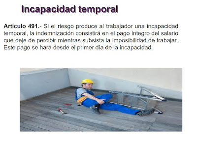 Incapacidad Temporal.- ~ México y sus Derechos Laborales