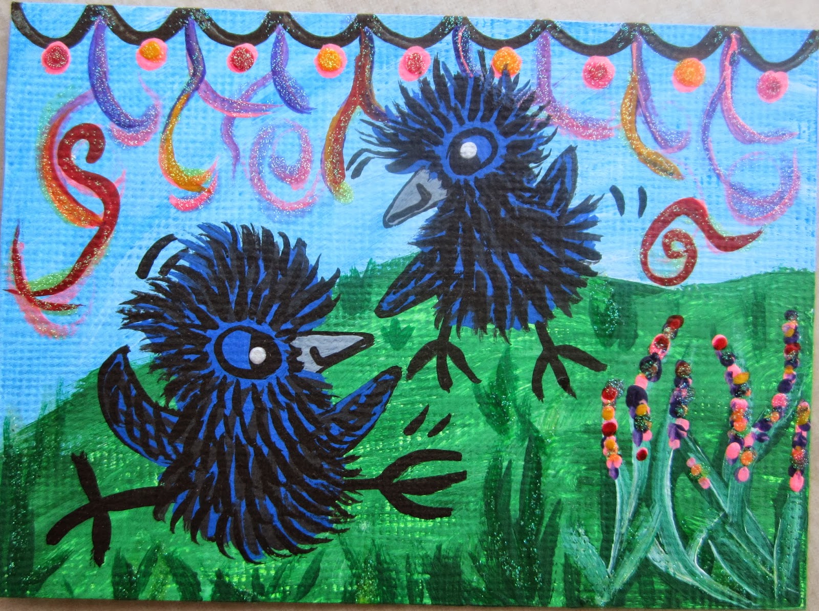 Miss Val's Creations: Magic Love Crow