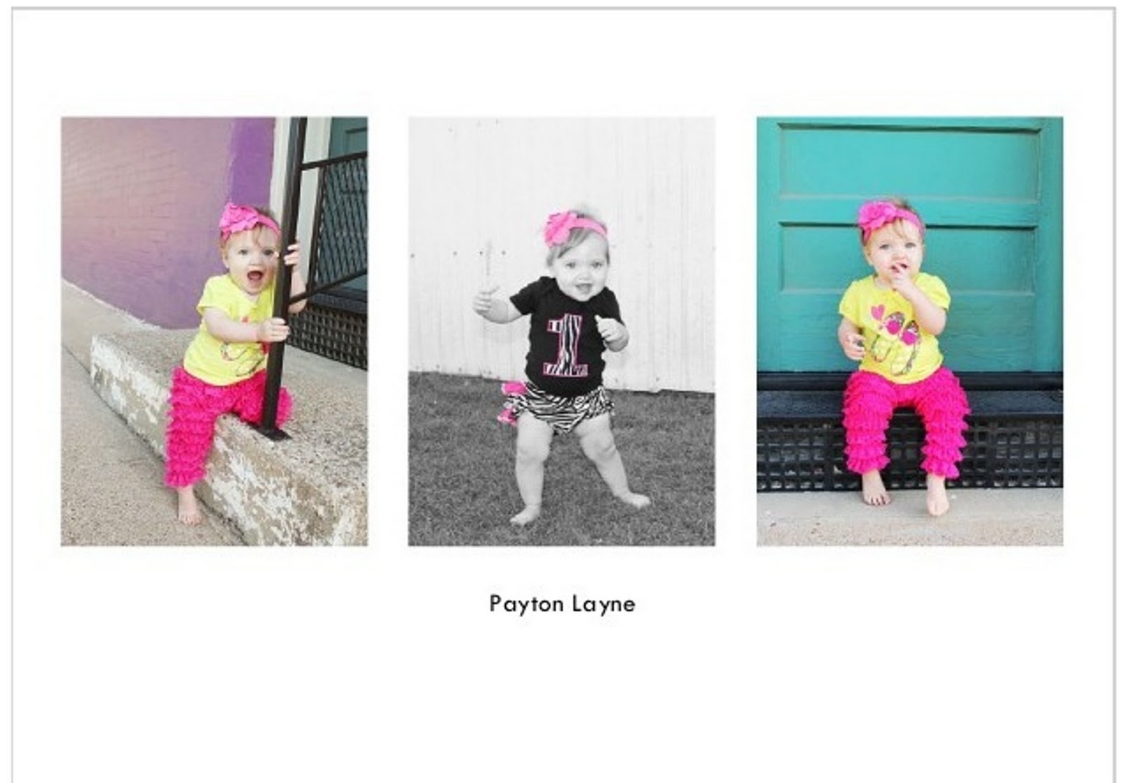 Catching Casey: Payton's First Birthday