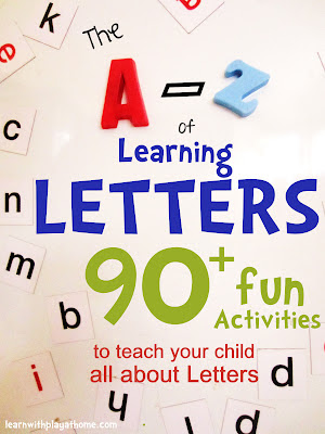 Learn with Play at Home: 10 Activities for Learning Letters