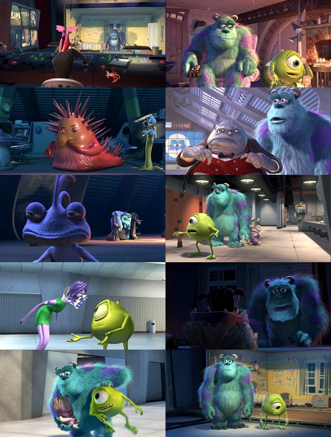 TELA DE CINEMA: MONSTROS S.A. (DUBLADO) - 2001