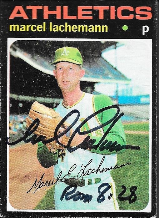 foul bunt: TTM Success - Marcel Lachemann